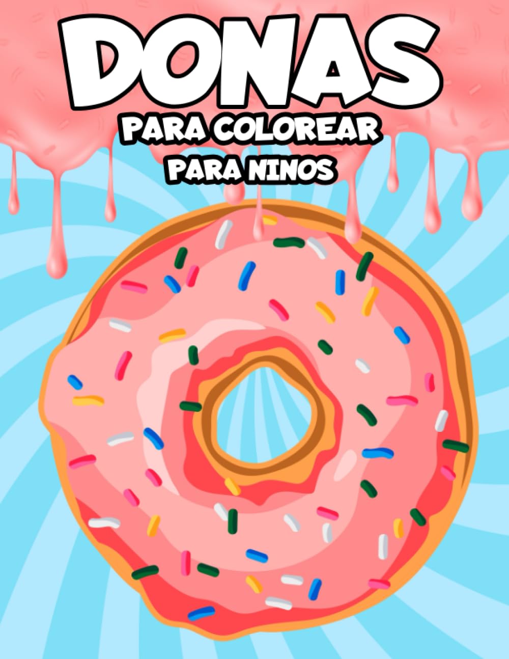 Imágenes De Donas Para Colorear Ilustración Vectorial De Dulces En