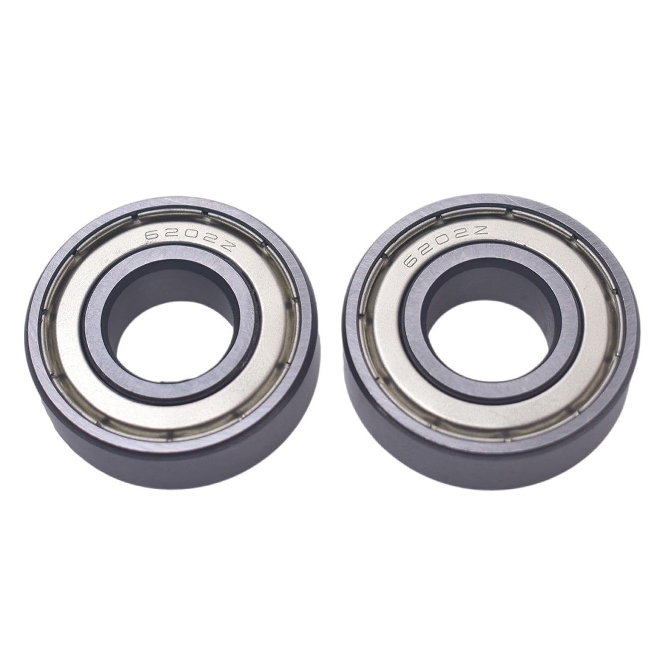 Amazon.com: 2pcs 6202Z Bearings Front and Rear Wheel Bearing Set 15 x ...