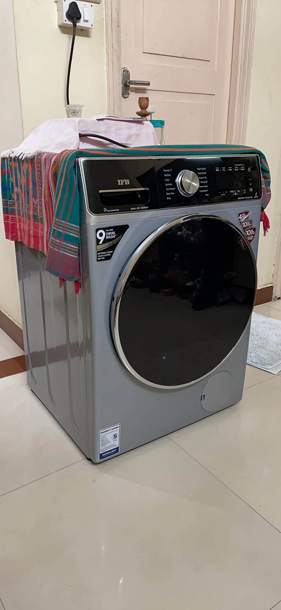 IFB Laundrimagic 3-in-1 8.5 Kg/6.5 Kg/2.5 Kg Inverter Washer Dryer ...