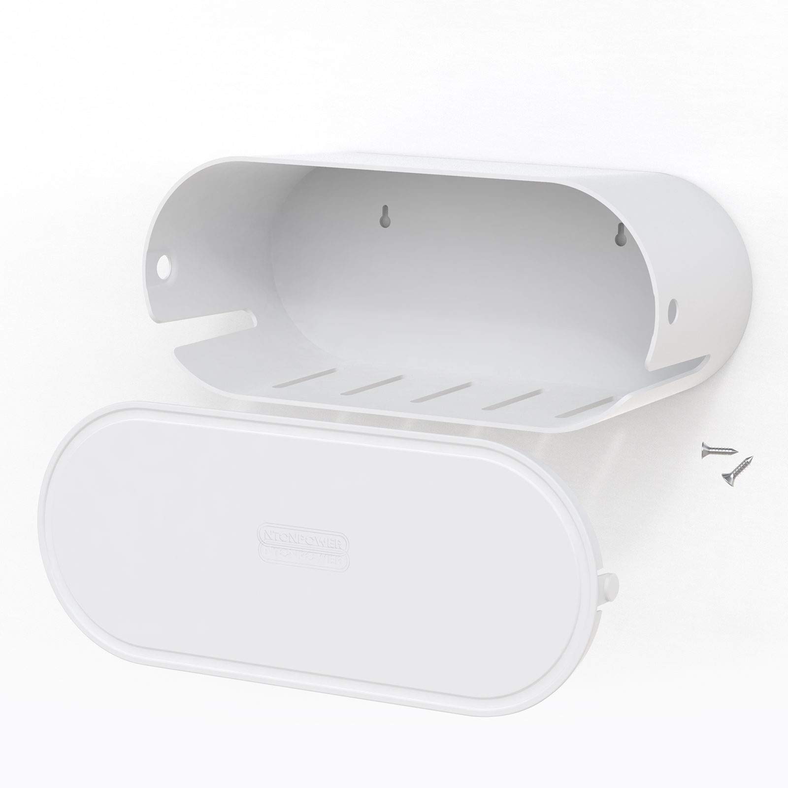 Buy Wall ed Cable Organizer Box, NTONPOWER Cable Management Box for ...