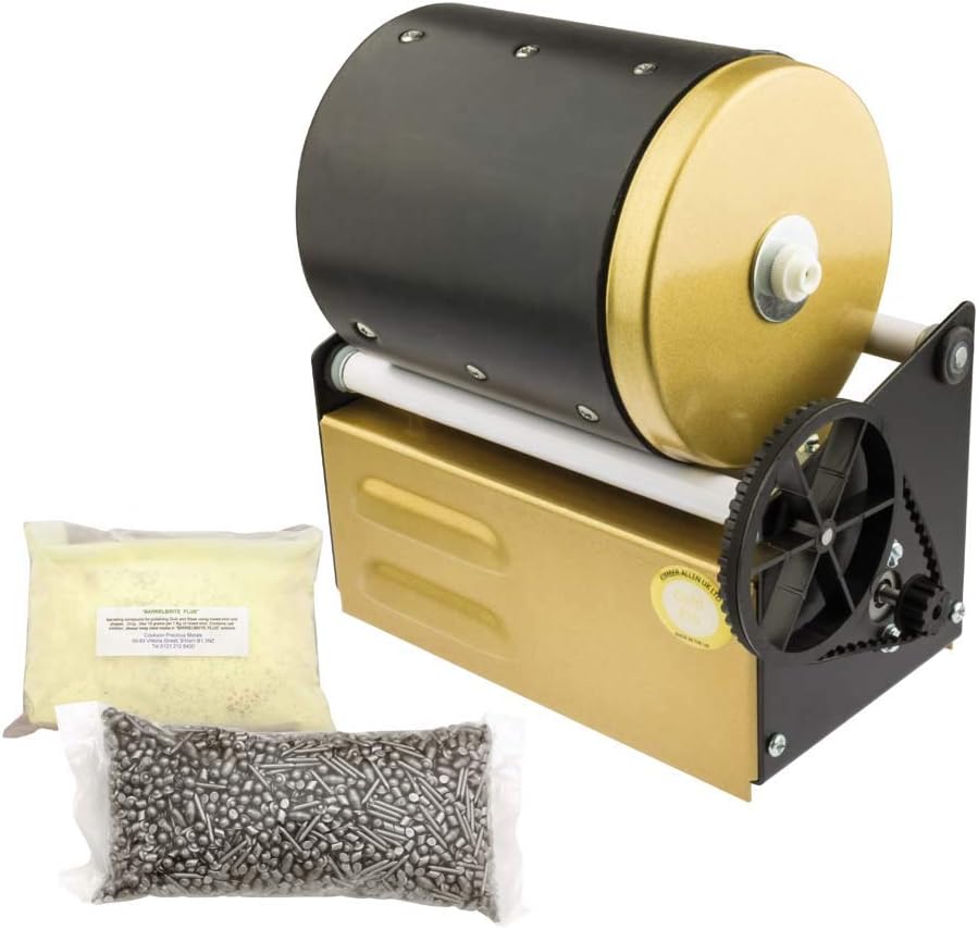 Cooksongold Jeweller's Gold Pro 3lb Barrelling Machine for Jewellery ...