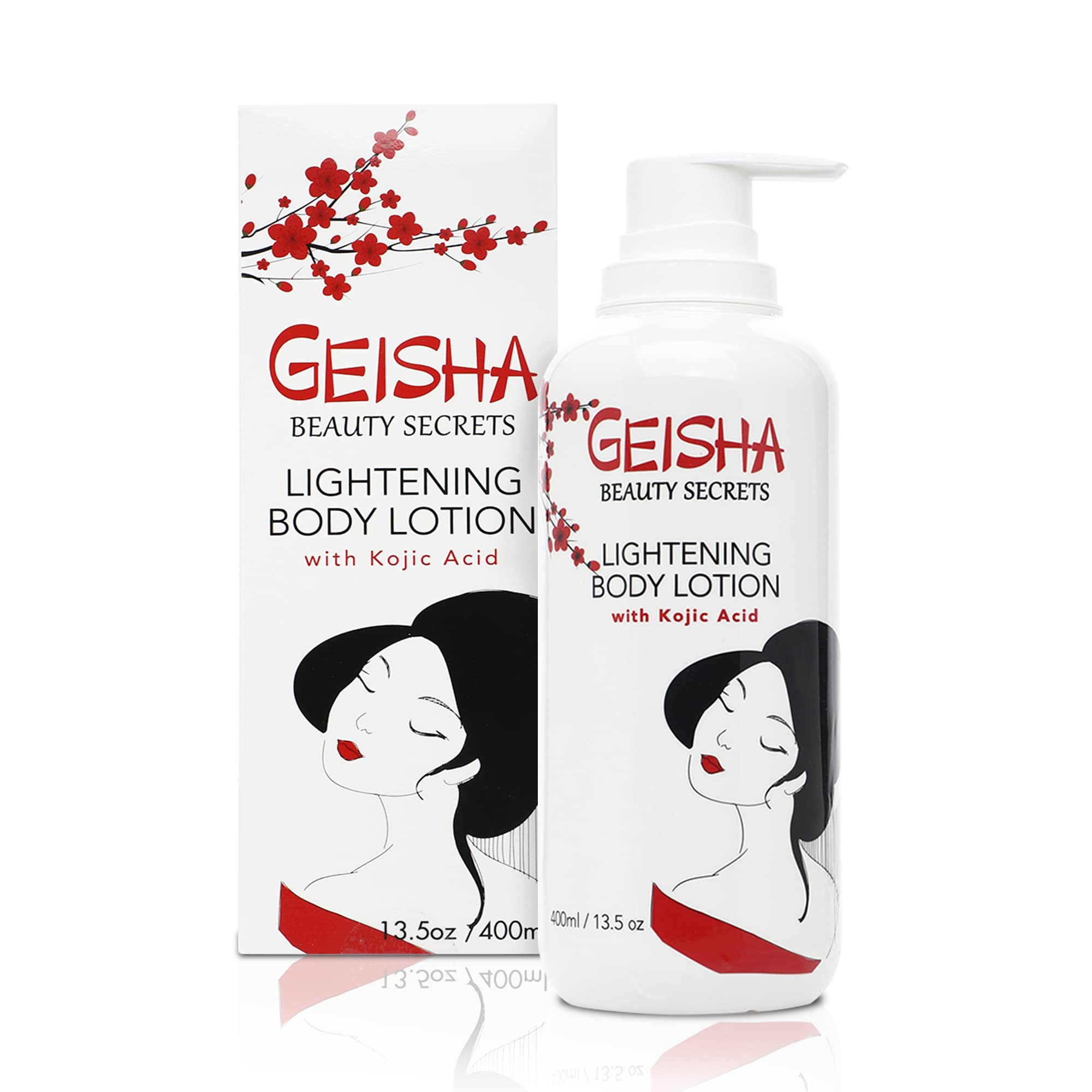 Buy Geisha Brightening Body Lotion - 13.5 Fl oz / 400 ml - Fades Dark ...