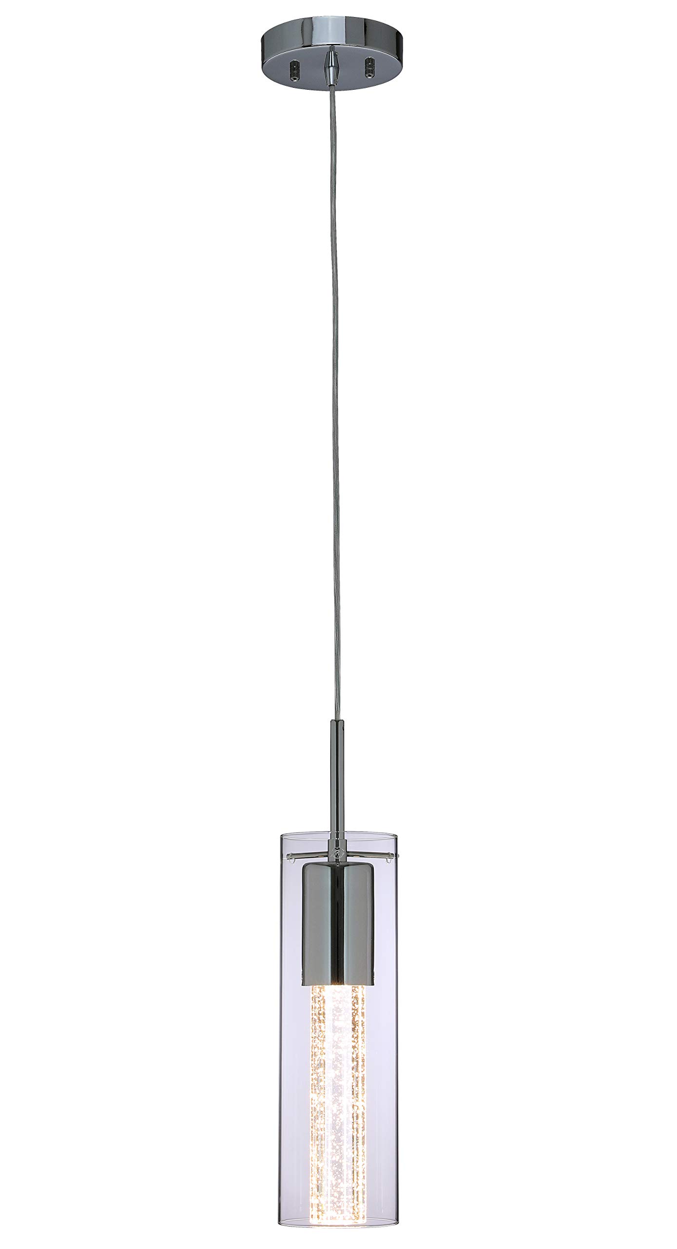 MZStech 3 Light Simple Chandelier Hanging Lamp, Morden 3 Way Pendant ...