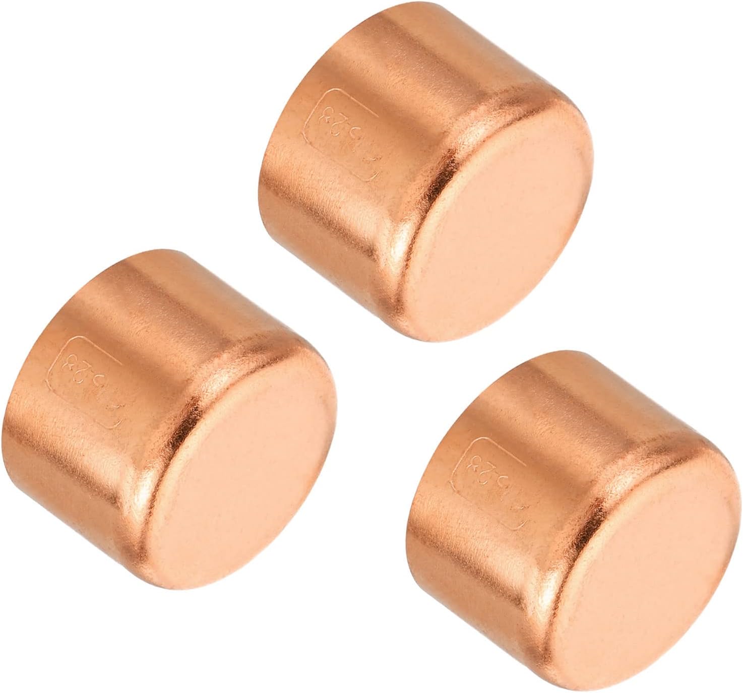 Amazon.com: PATIKIL 28.1mm(1.11") ID Copper Pipe End Cap, Copper ...