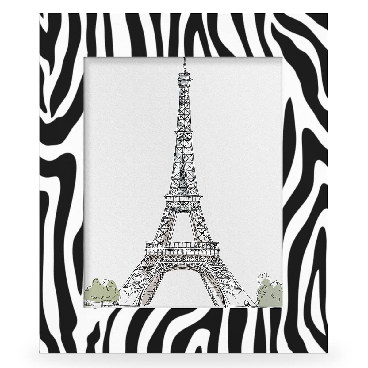 Zebra Print Frame