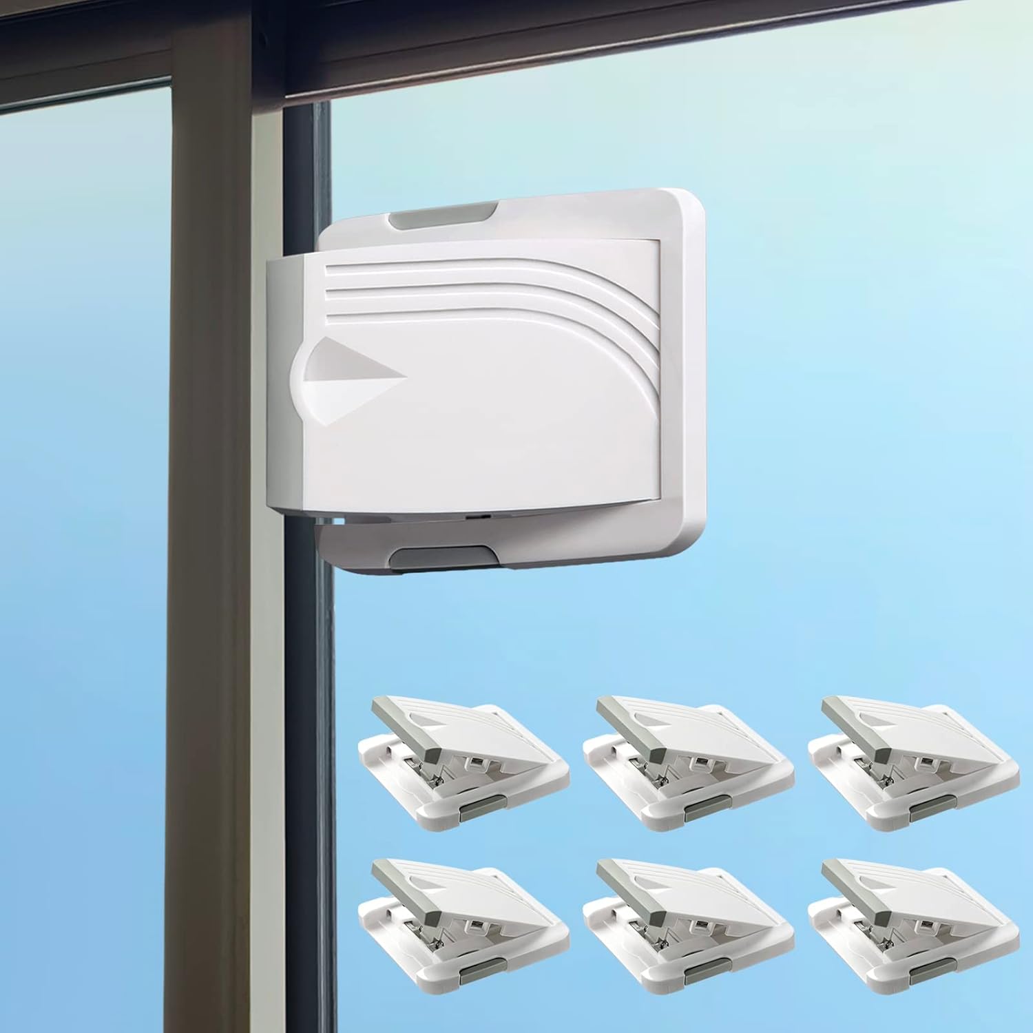 Amazon.com: Sliding Door Lock, 6 Pack Child Safety Sliding Glass Door ...