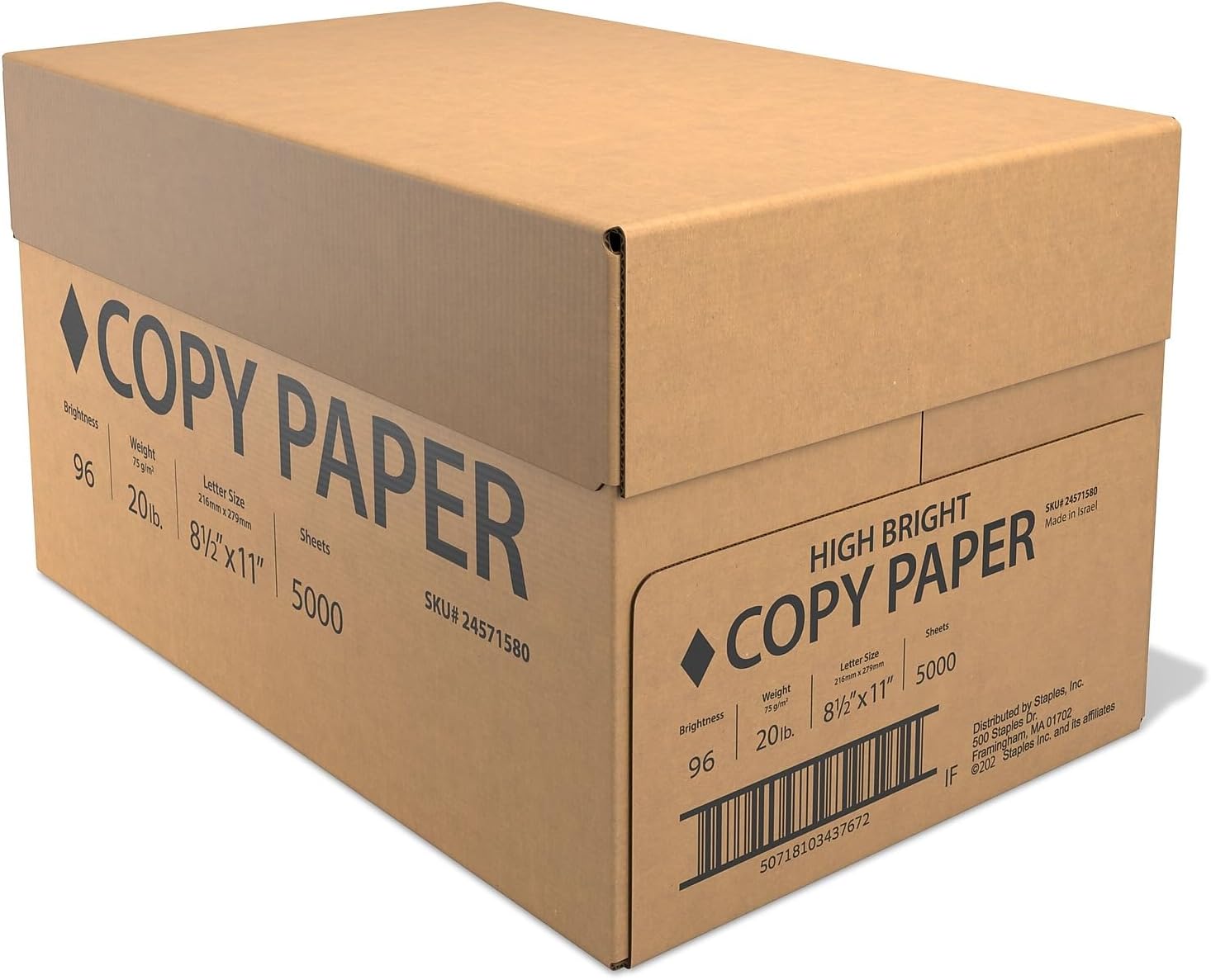 Copy Paper 8.5-inch x 11-inch 20 lbs., White, 5000 Sri Lanka | Ubuy