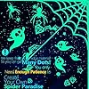 Amazon.com: Halloween Decorations Indoor Decor - Glow in The Dark ...