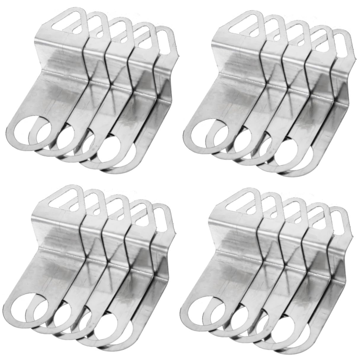 Amazon.com: Housoutil 20 pcs Cross Stitch kit Battery Wall Clock Hanger ...