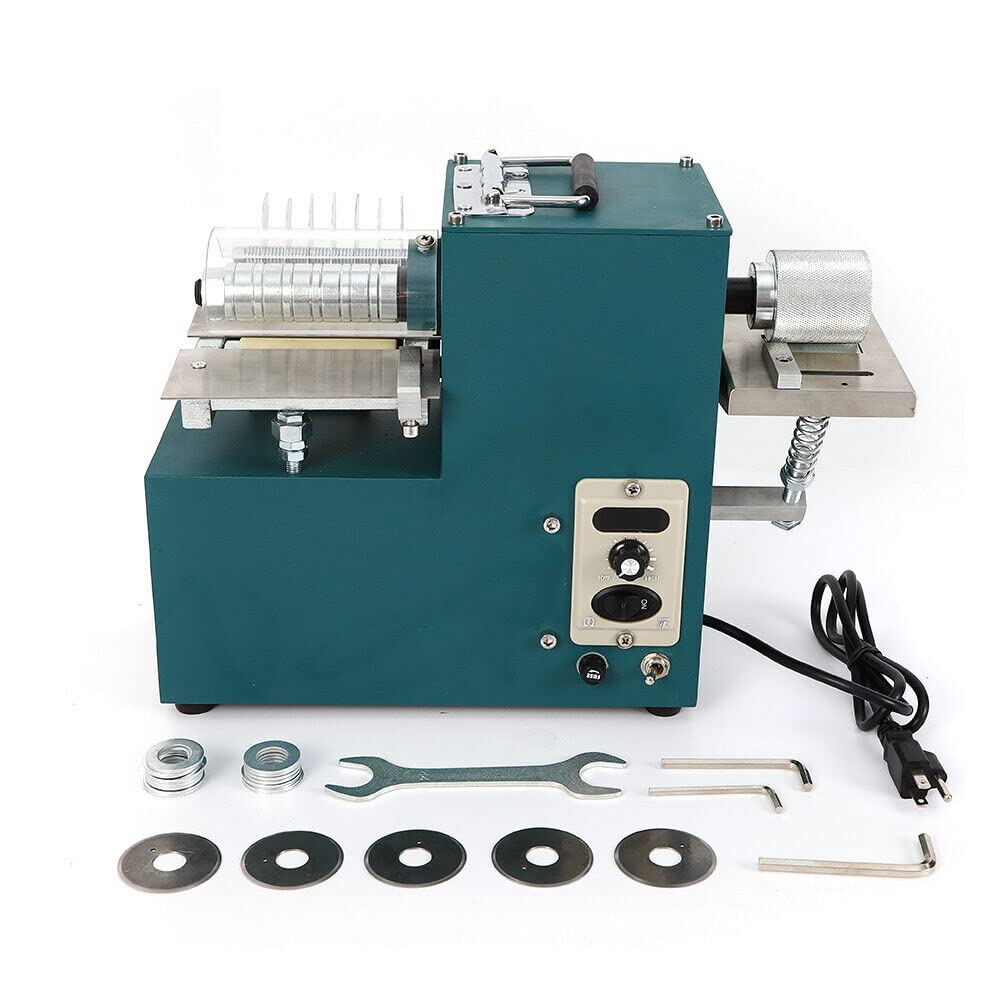 Buy Leather Slitting Machine, Dual Head Electric Leather Strip Cutting ...