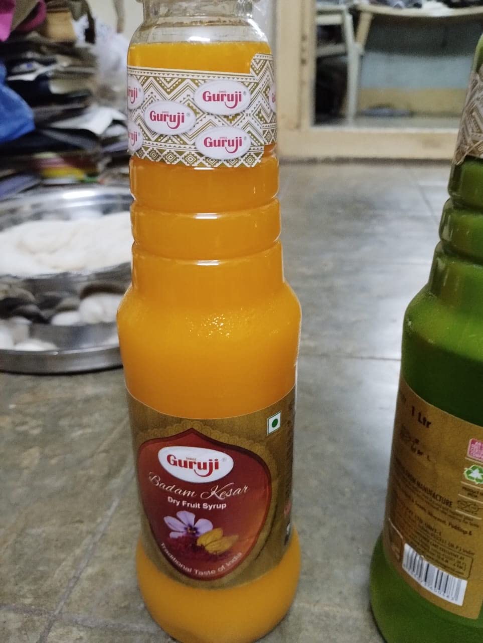 Shree Guruji Badam Kesar Dry Fruit Sharbat & Kesar Pista Dry Fruit ...
