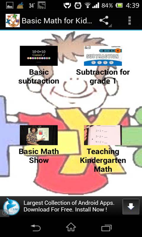 Basic Math for Kids Vol 2 - Learning Videos:Amazon.in:Appstore for Android