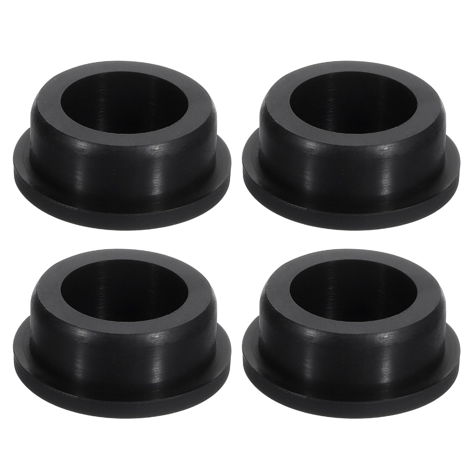 sourcing map 4 Pcs Black Plug Holes, Waterproof Rubber Button Plug for ...