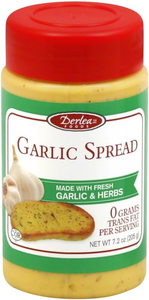 Amazon.com : Derlea Gourmet Garlic Spread (Pack of 12), 8 Ounce ...