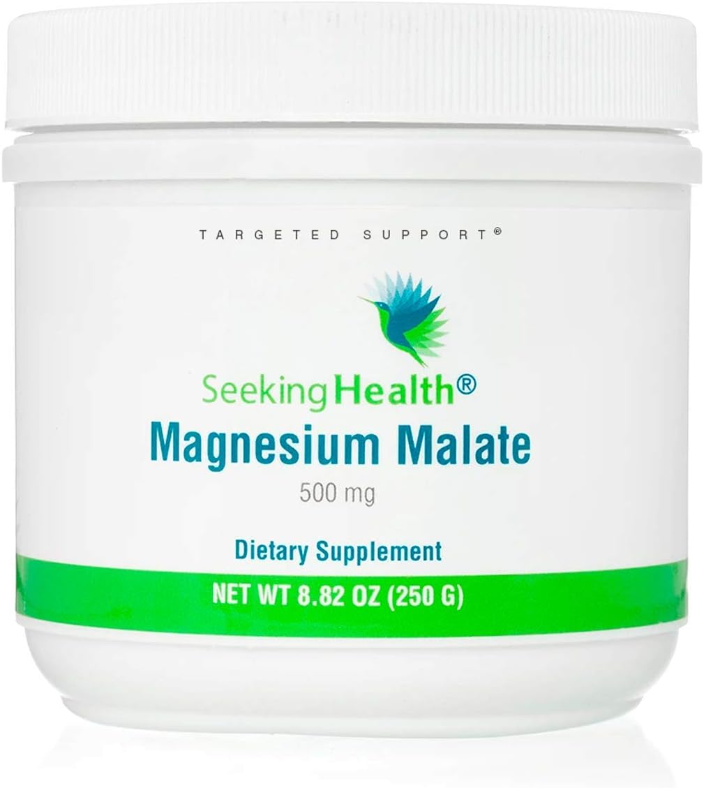 Amazon.com: Seeking Health Magnesium Malate Powder - Provides 500 mg of ...