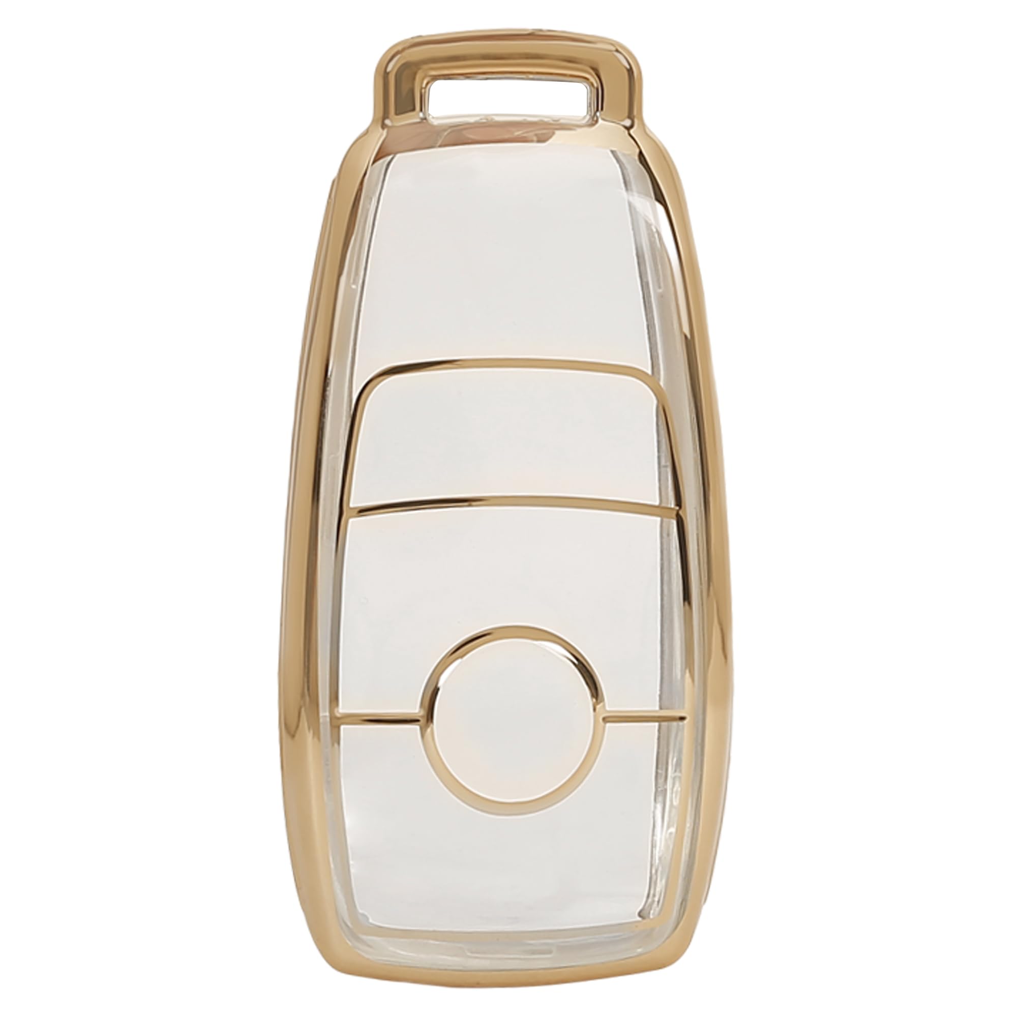 JVCV® Soft TPU Transparent Cover Compatible with Benz E Series Smart ...