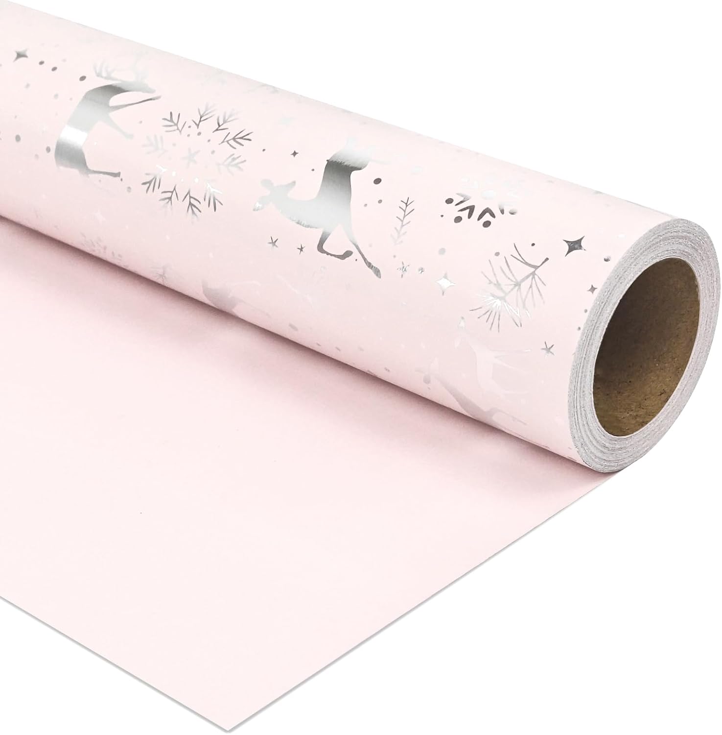 Amazon.com: LDGOOAEL Mini Short Small Wrapping Paper Roll - Reversible ...