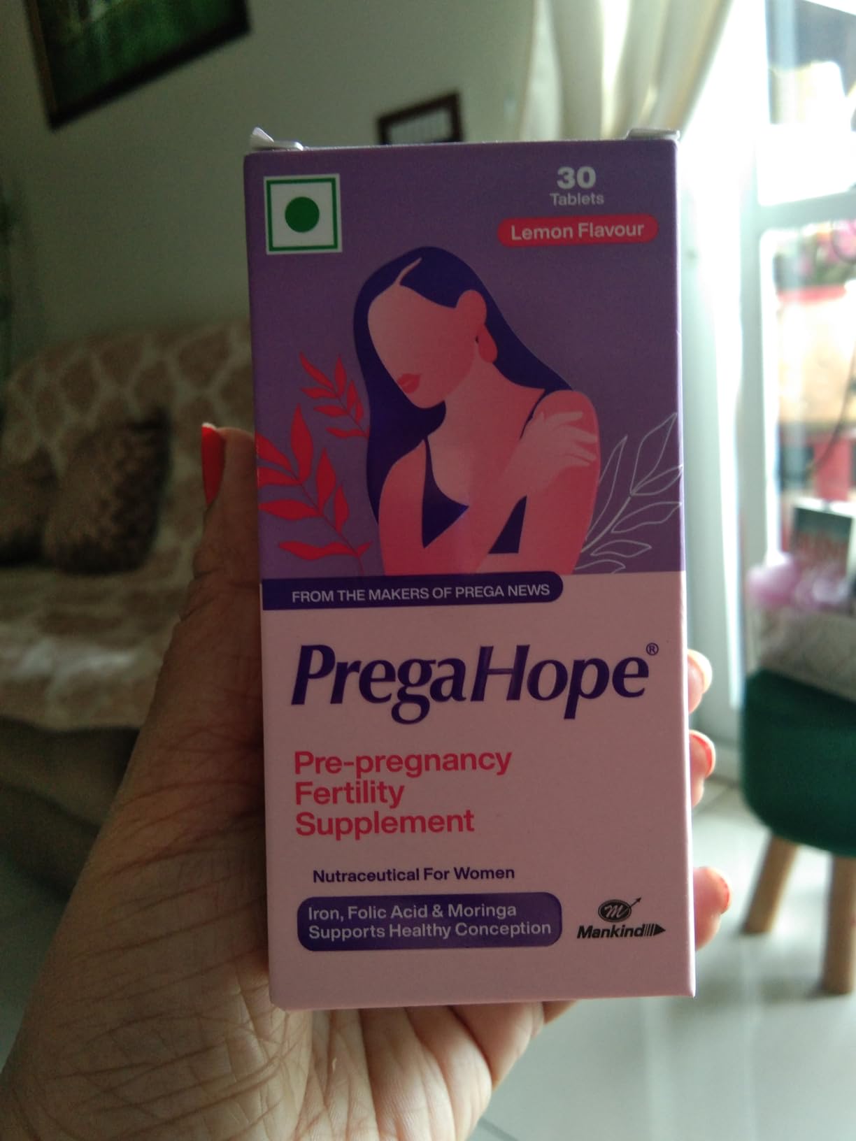 Buy Prega Hope | Pre-Pregnancy Fertility Supplement (Pack of 60 Tabs ...