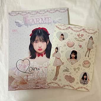 Amazon.co.jp: 桜庭遥花 LARME 061 通常版 サイン ステッカー付き : おもちゃ