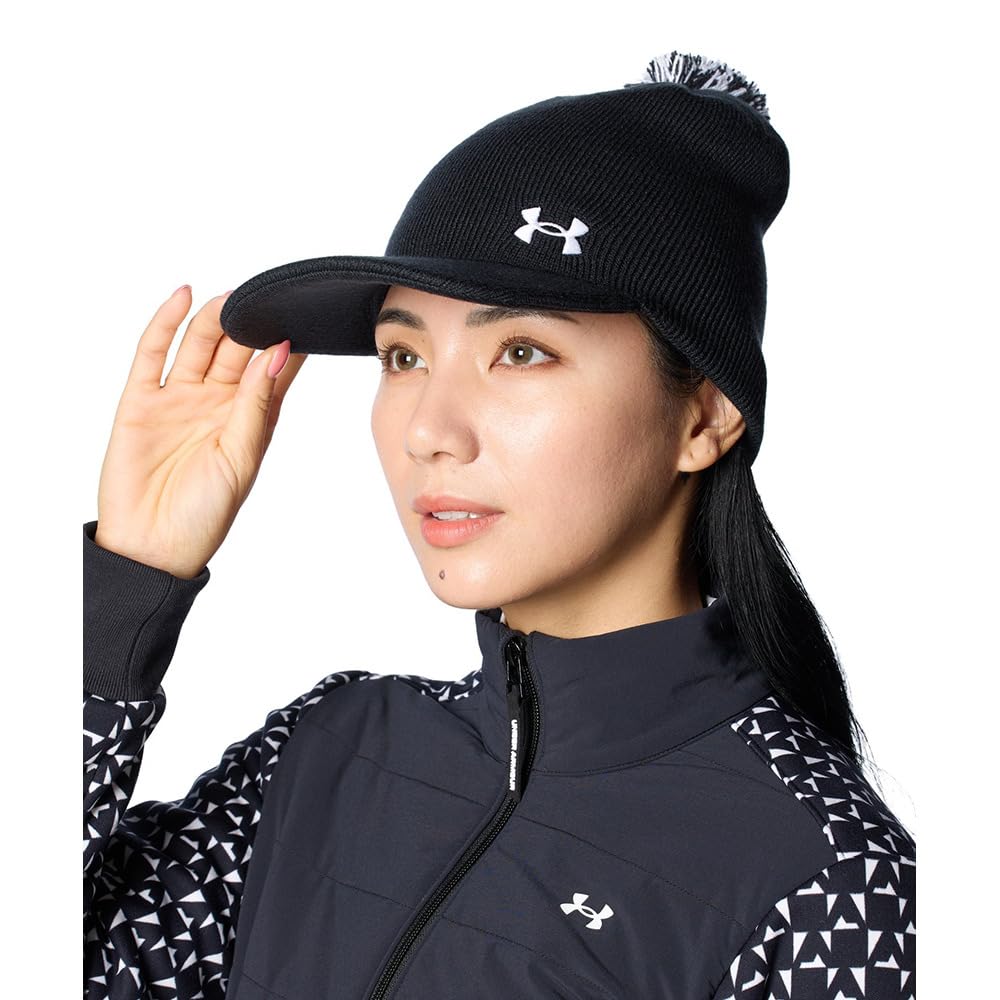 Amazon.co.jp: アンダーアーマー（UNDER ARMOUR） ゴルフ ドライバー ポム ツバ付きニットビーニー 1388630 ...