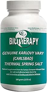 Amazon.com: Biotherapy Genuine Karlovy Vary Healing Mineral Water ...