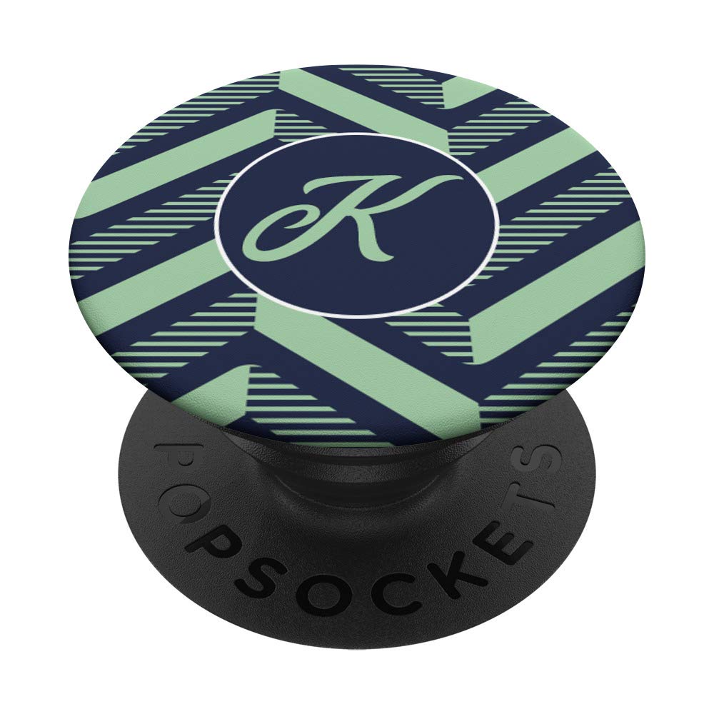Monogram K Chevron