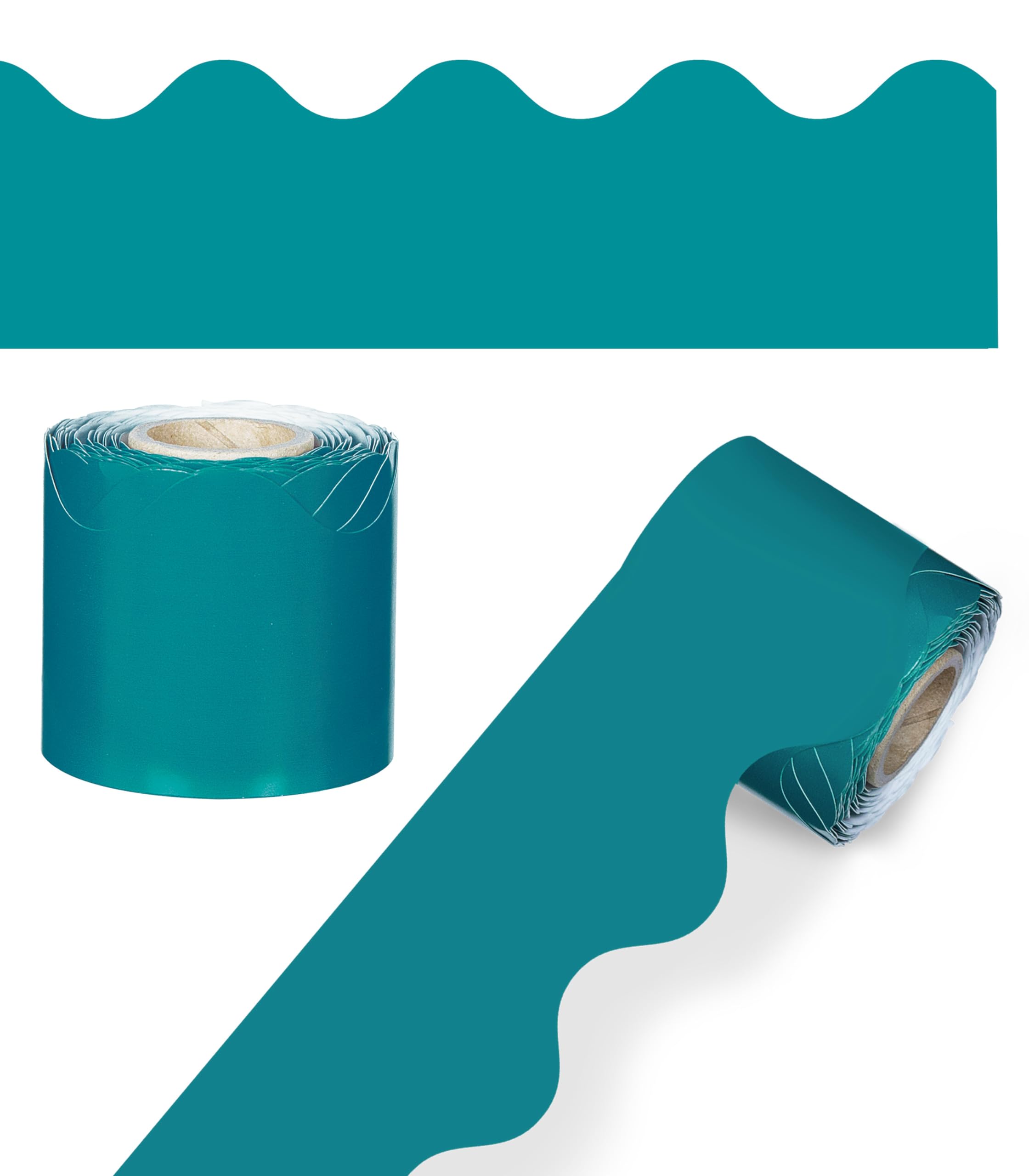 Snapklik.com : Carson Dellosa 36Ft Of Teal Bulletin Board Borders, 1 ...
