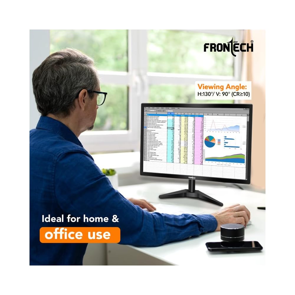 FRONTECH 20 Inch HD LED Monitor | Refresh Rate 60 Nepal | Ubuy
