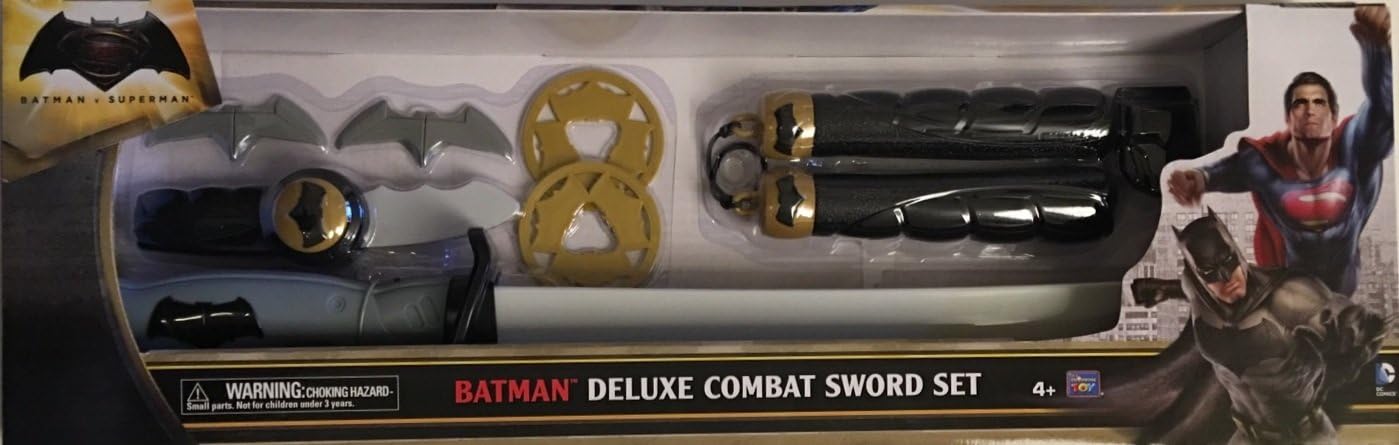 Amazon.com: Batman Deluxe Combat Sword Set : Sports & Outdoors