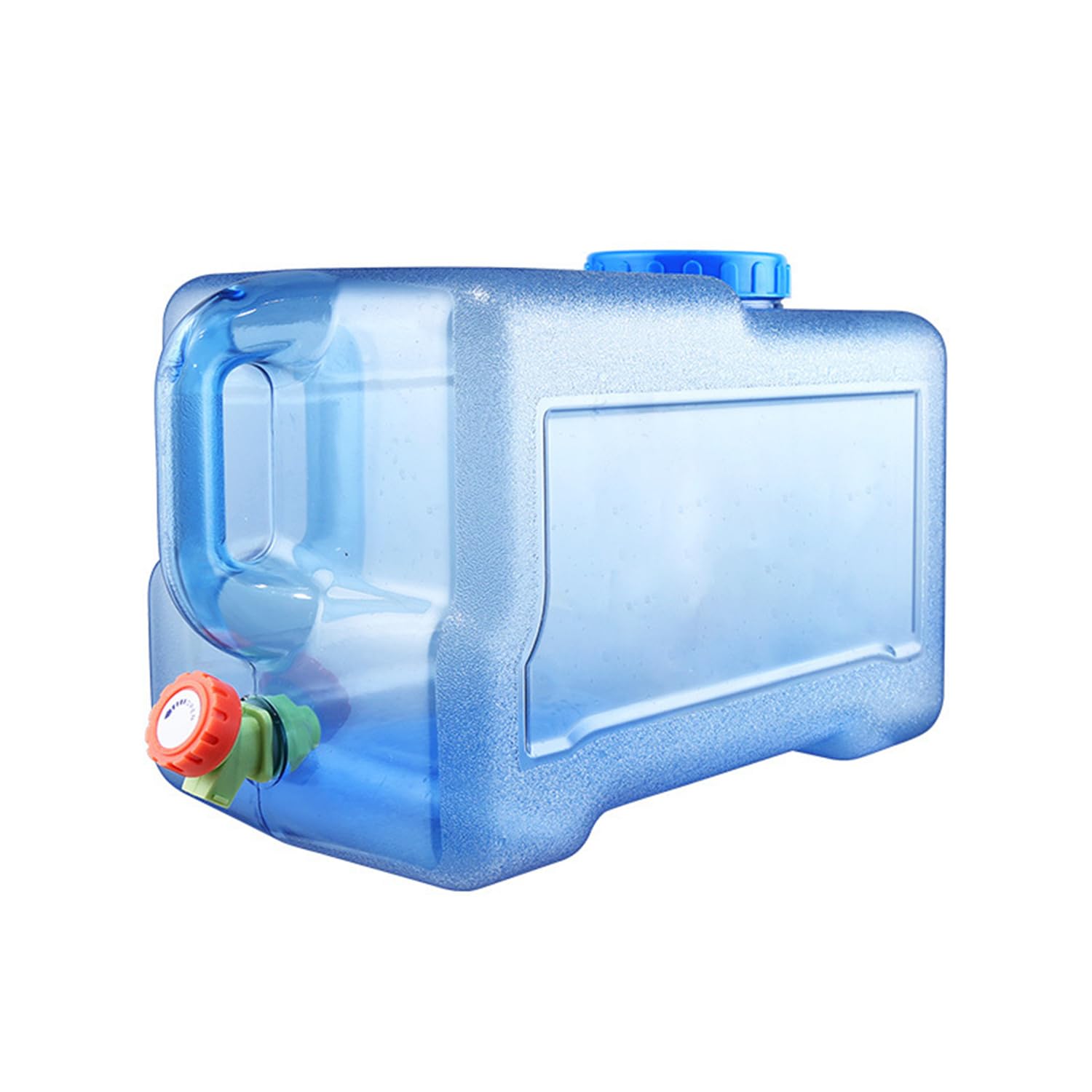 CZ-XING 5L Water Container with Tap, Portable Plastic Water Bucket with ...