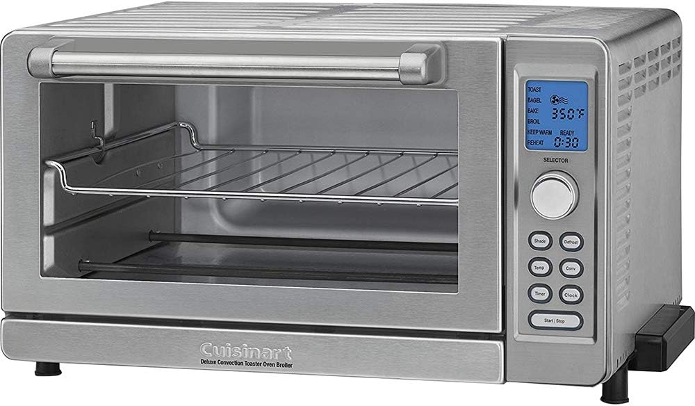Amazon.com: Cuisinart Deluxe Convection Toaster Oven Broiler, Stainless ...