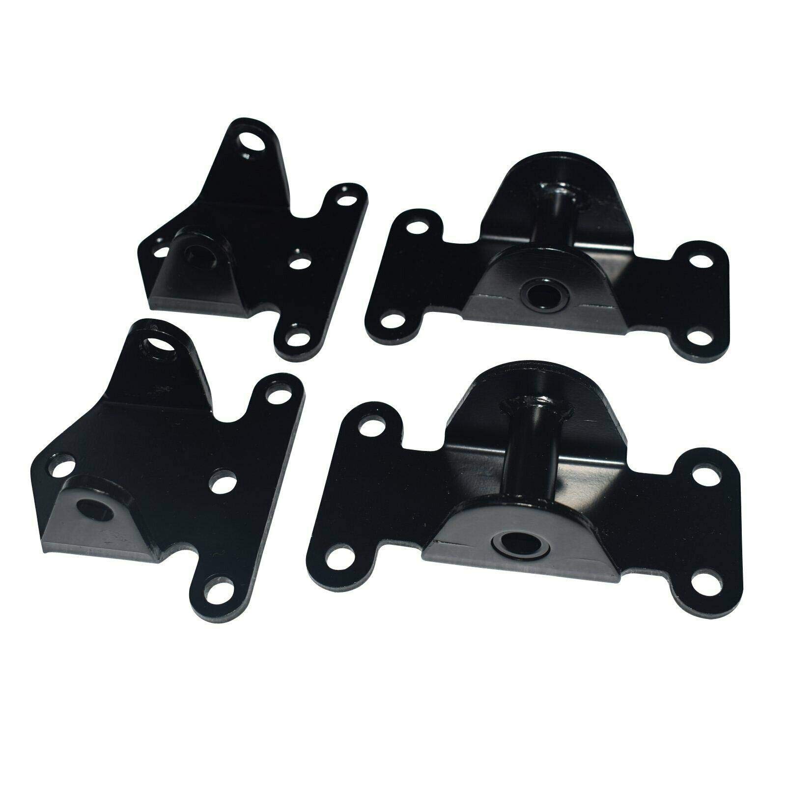 Snapklik.com : Solid Motor Engine Mount Combo SBC Chevy Frame Mount Rat ...