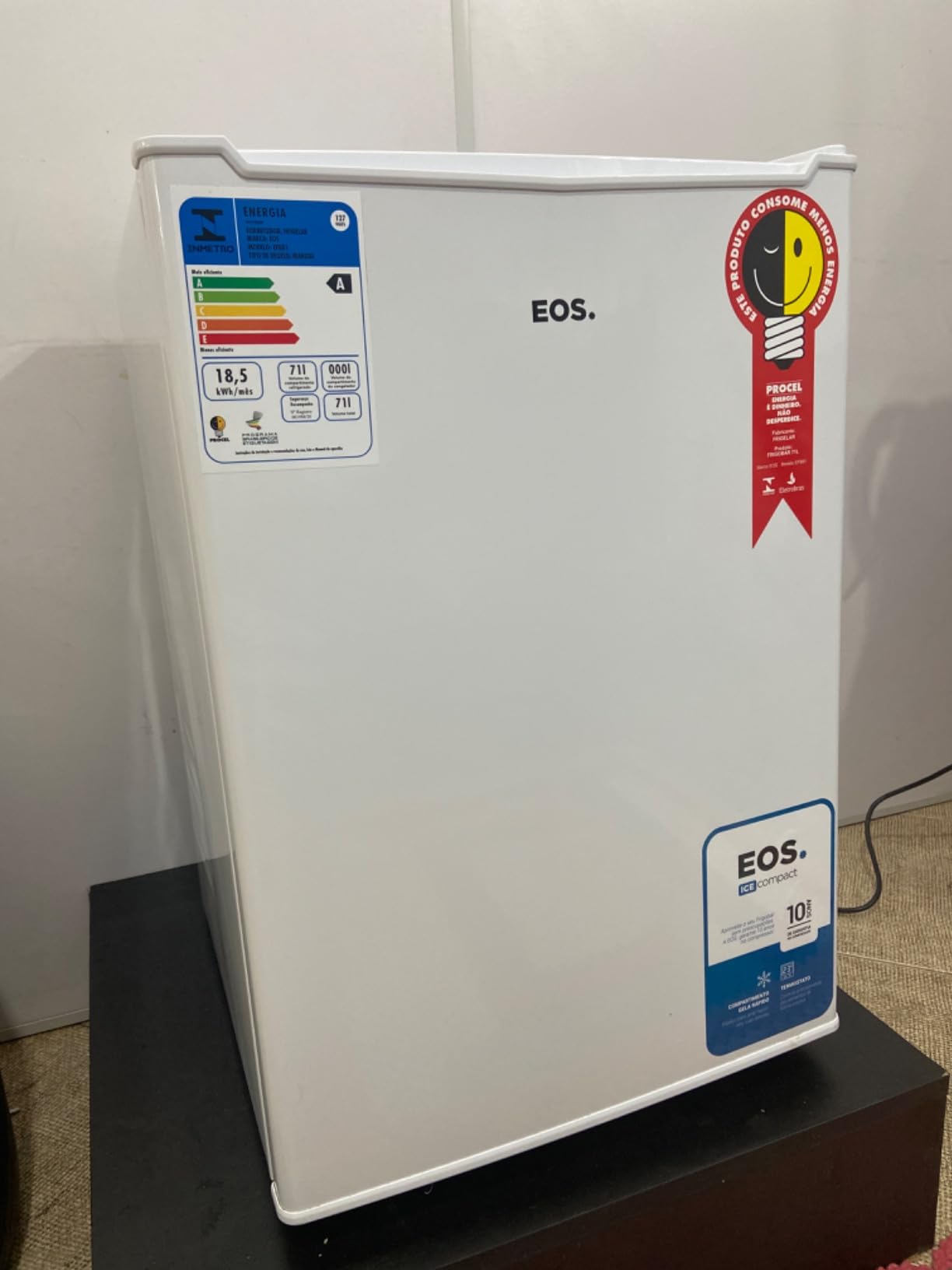 Frigobar Eos Ice Compact 71l Branco Efb81 110v | Amazon.com.br