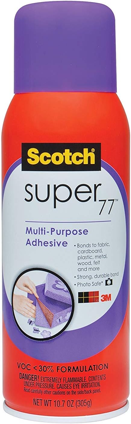 Amazon.com: Scotch 6065 Spray Mount Adhesive, Repositionable,10.25 oz ...