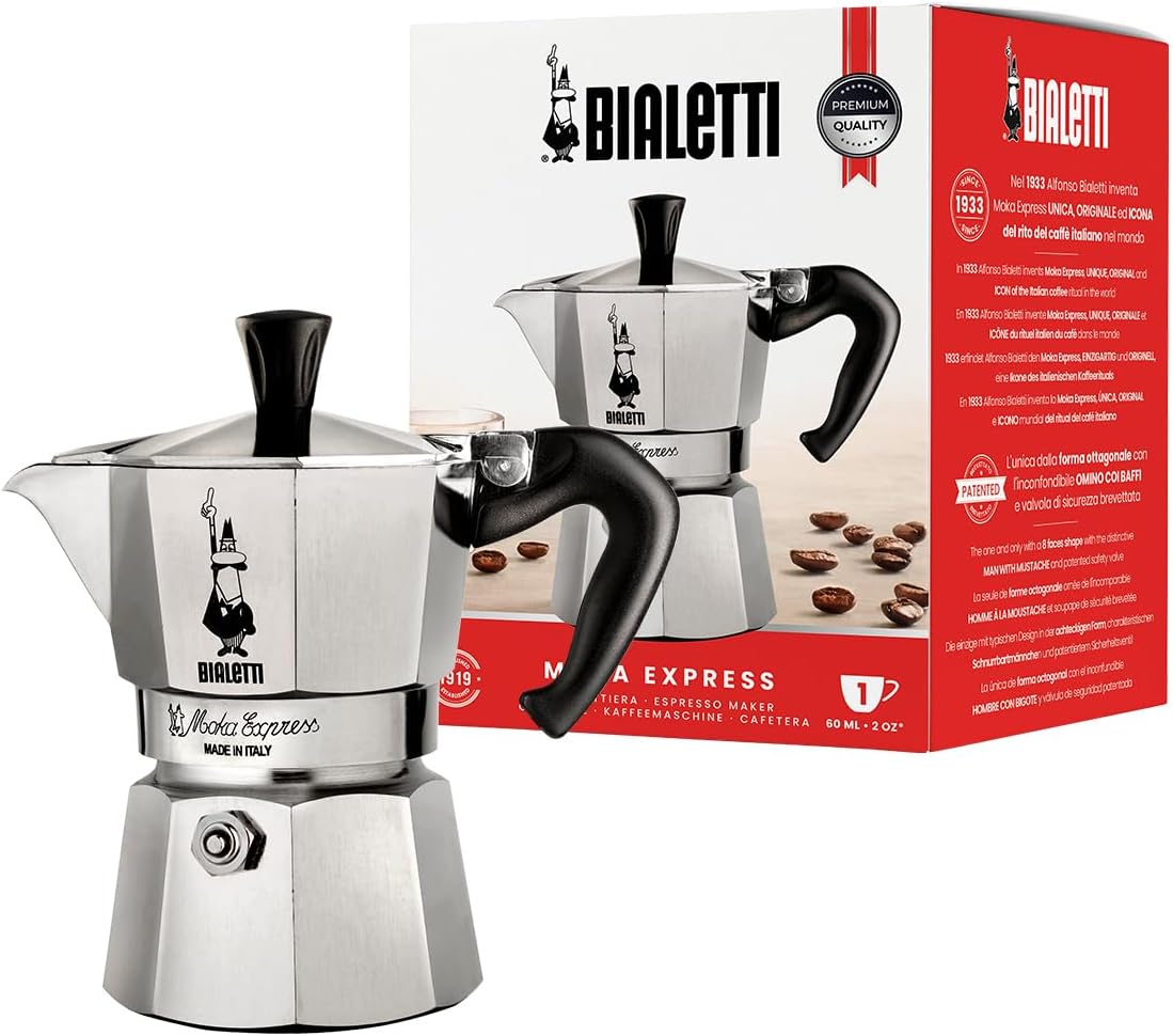 Amazon.com: Bialetti - Moka Express: Iconic Stovetop Espresso Maker ...