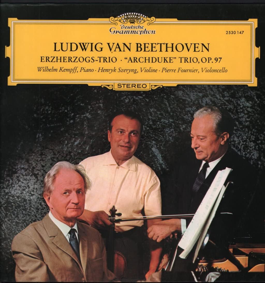 Beethoven: Piano Trio No. 7: Kempff/Szeryng/Fournier: Amazon.it: CD e ...