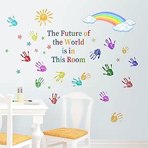 Amazon.com: WOHAHA Inspirational Wall Art Stickers English Quotes Wall ...