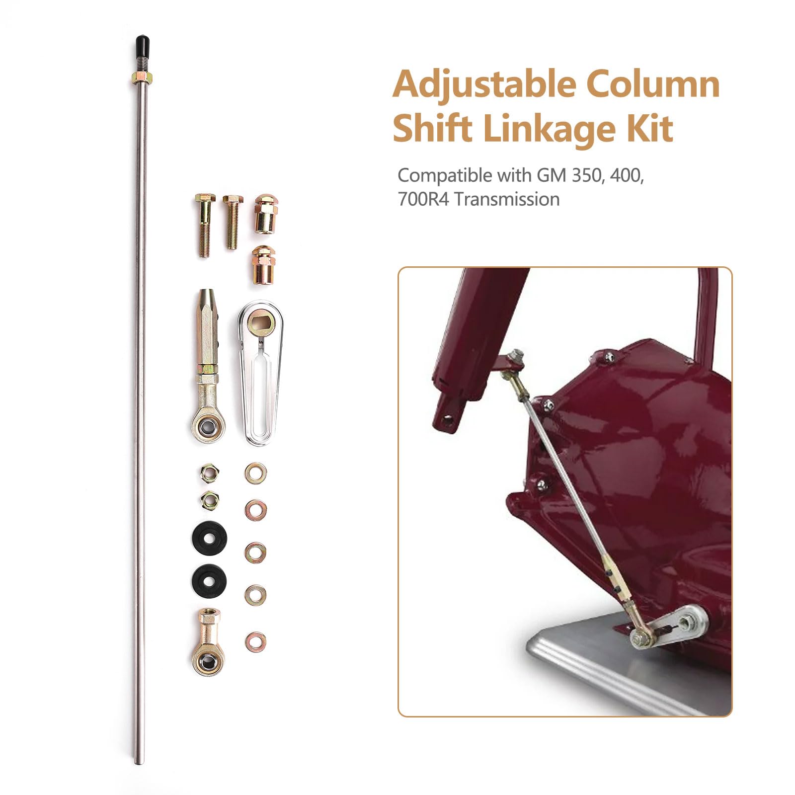 Shifter Linkage Aazon.co: Erautop SJ Upgrade ACA-1800 Adjustable Colun ...