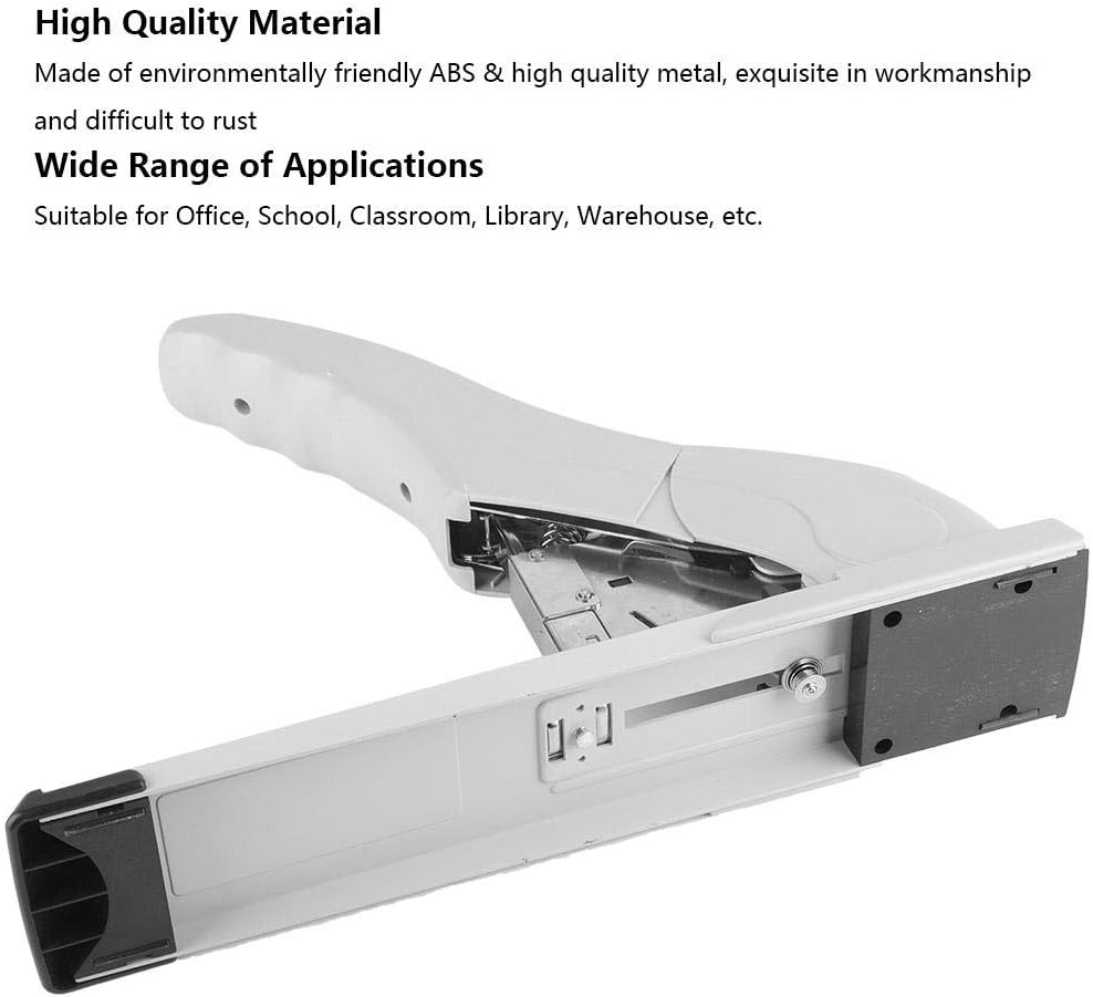 Paper Stapler, Non-Slip Thicken Automatic Button Stapler, for Paper ...