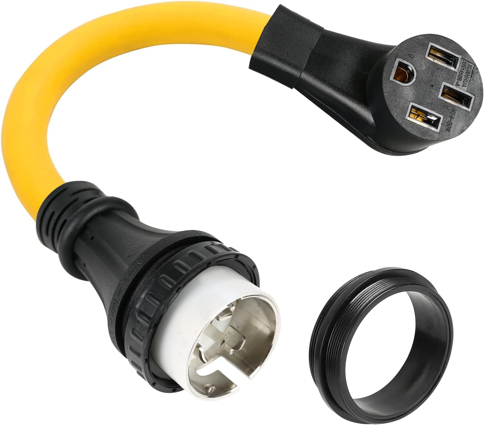 Amazon.com: Conntek 14328 RV 1.5-Foot Pigtail Adapter 50 Amp RV Male ...