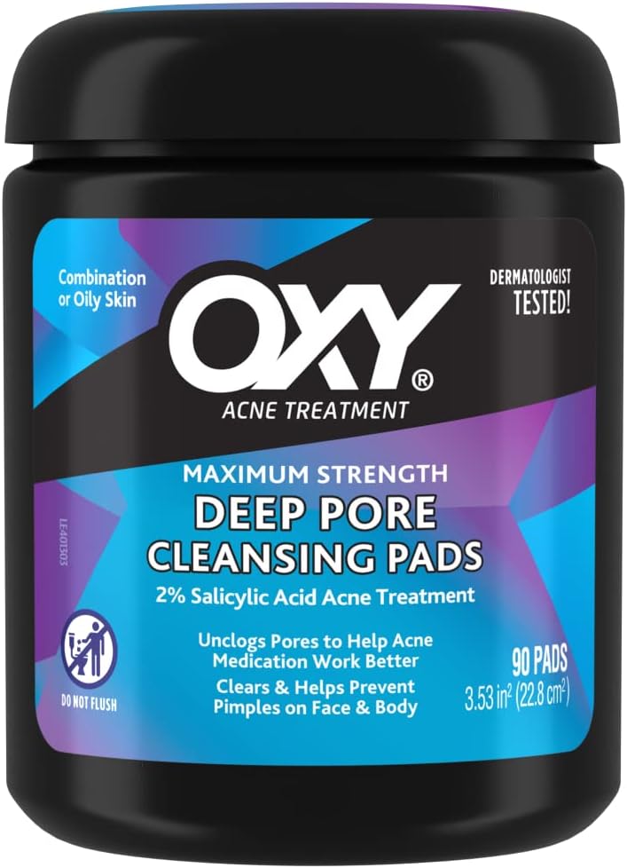 Amazon.com: Stri-dex Pads Maximum Strength, 3 Pack of 55 Pads : Beauty ...