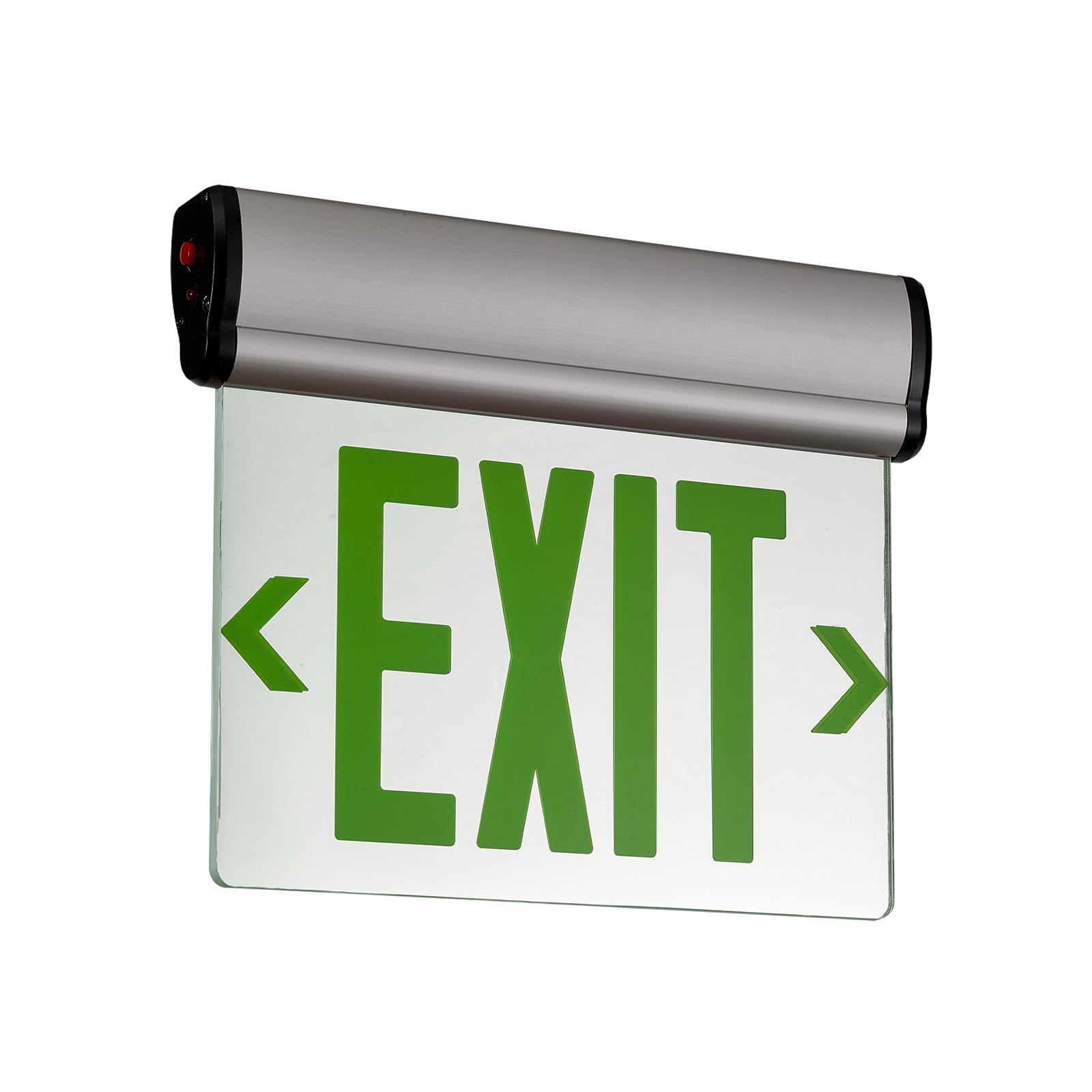 CM MZY Green Exit Signs for Business, Double Sides LED Edge Lit Exit ...