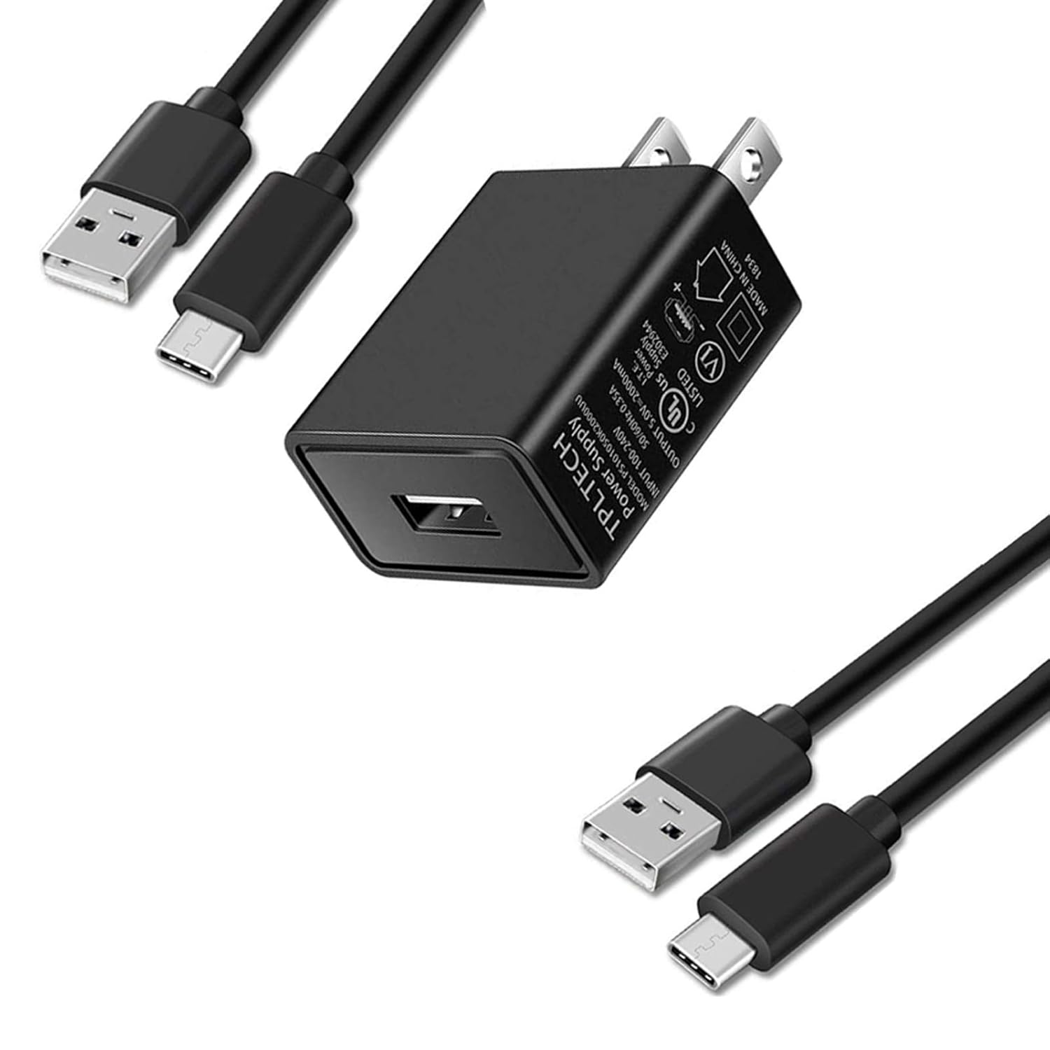 Amazon TPLTECH Type C 3 3 Ft Charging Cable And Charger With 5 Ft amazon-tpltech-type-c-3-3-ft-charging-cable-and-charger-with-5-ft