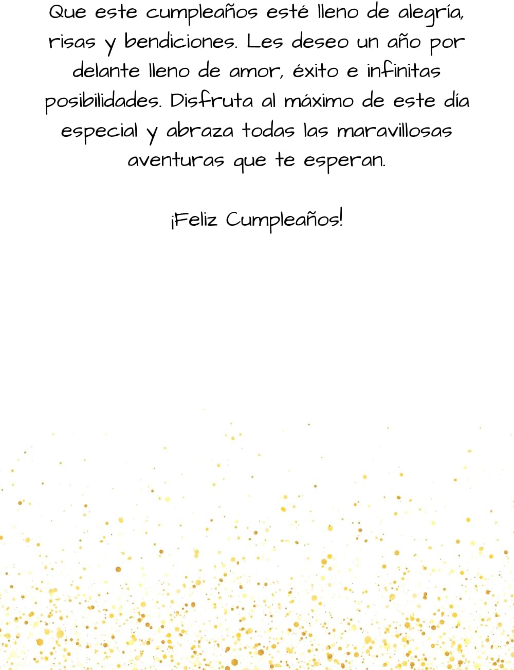 Spanish Birthday Cards, Feliz Cumpleaños card, Philippines | Ubuy