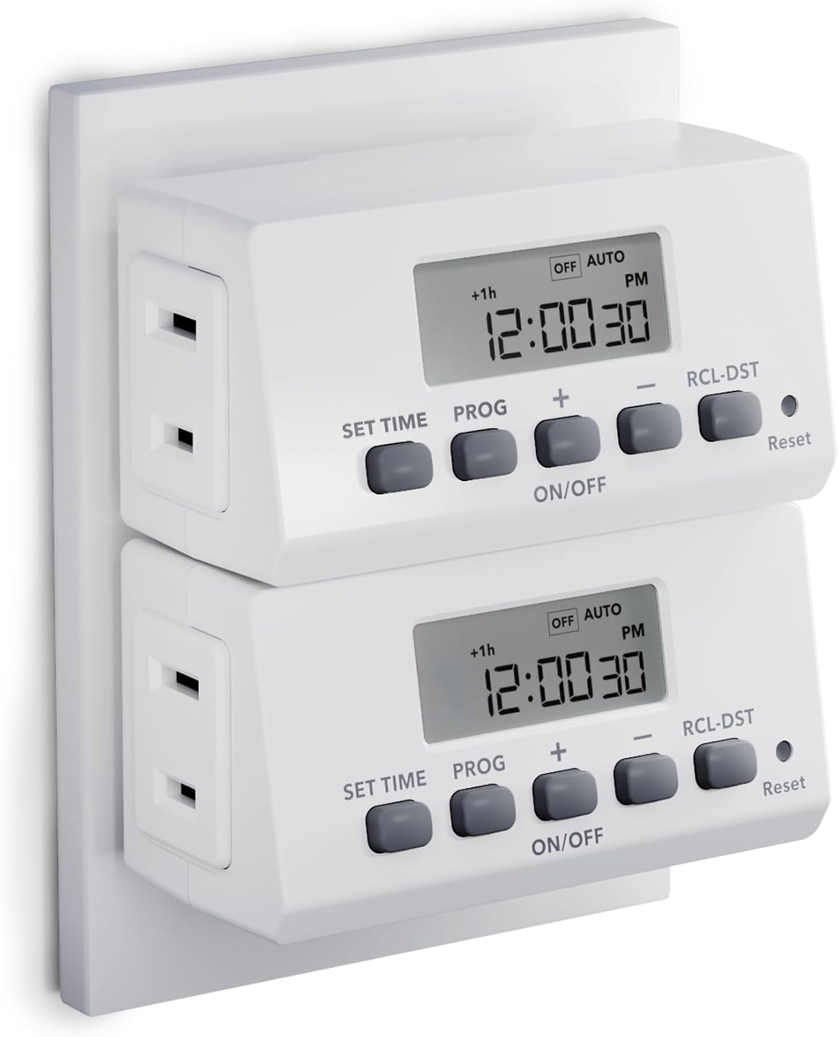 BN-LINK Digital Timer Outlet 24-Hour Programmable Digital Outlet Timer ...
