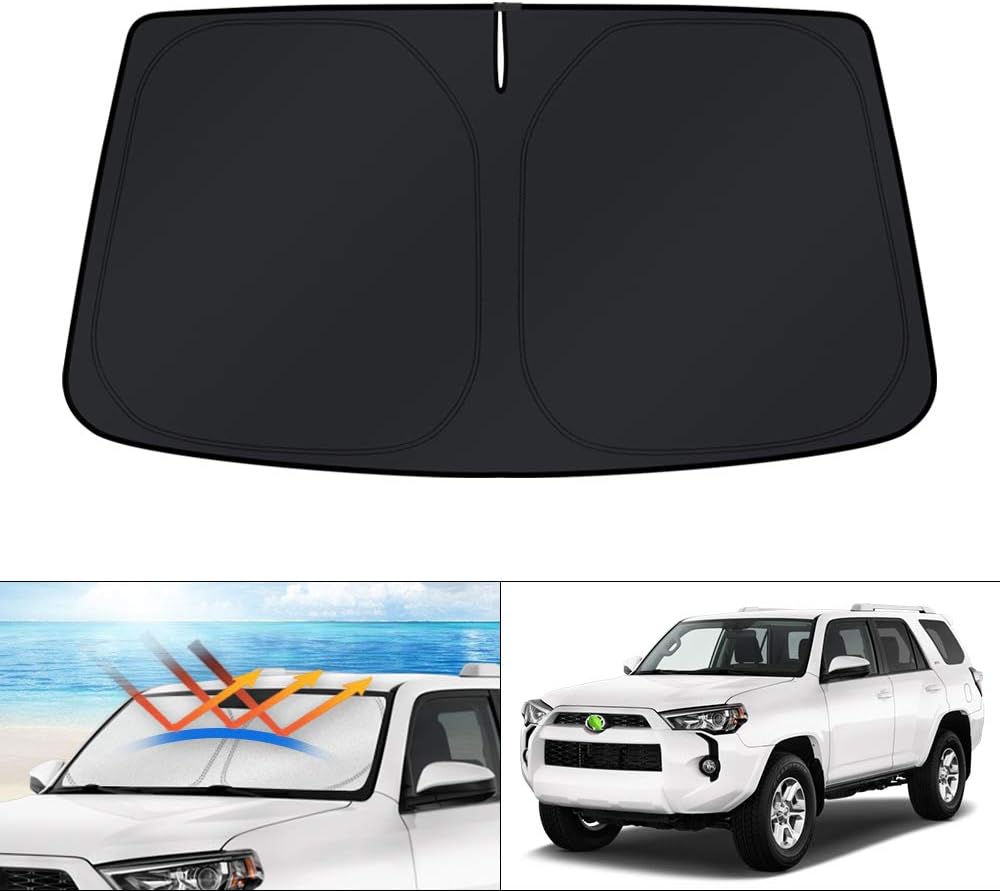 Amazon.com: AutoTech Zone Sunshade for 2010-2024 Toyota 4 Runner SUV ...