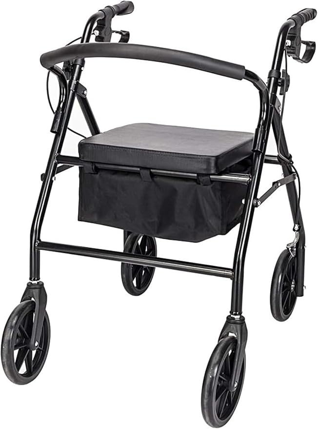 Amazon.com - BESNUT Tall Standing Rollator Walker with 8” All-Terrain ...