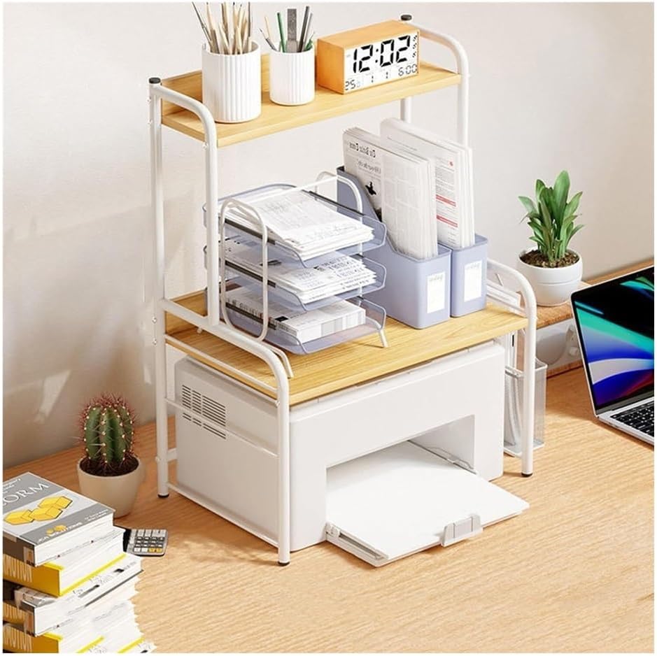 Amazon.co.jp: Printer Stand, Printer Storage, Printer Shelf, Desk ...