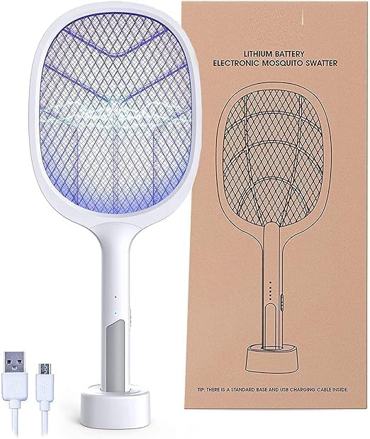 VEEHA IMPEX Mosquito Bat with UV Light Lamp Five Nights Mosquito Killer ...