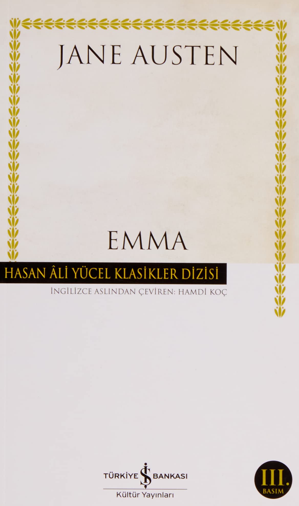 Emma : Jane Austen, Hamdi Koç: Amazon.com.tr: Kitap